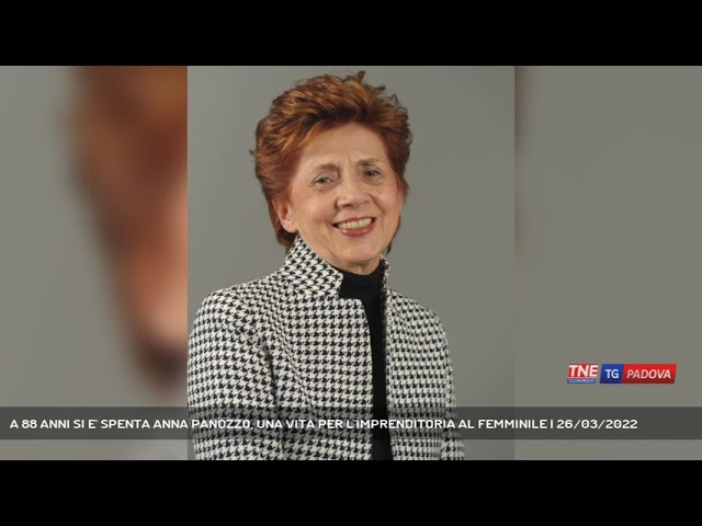 SAN GIORGIO DELLE PERTICHE | A 88 ANNI SI E' SPENTA ANNA PANOZZO, UNA ...