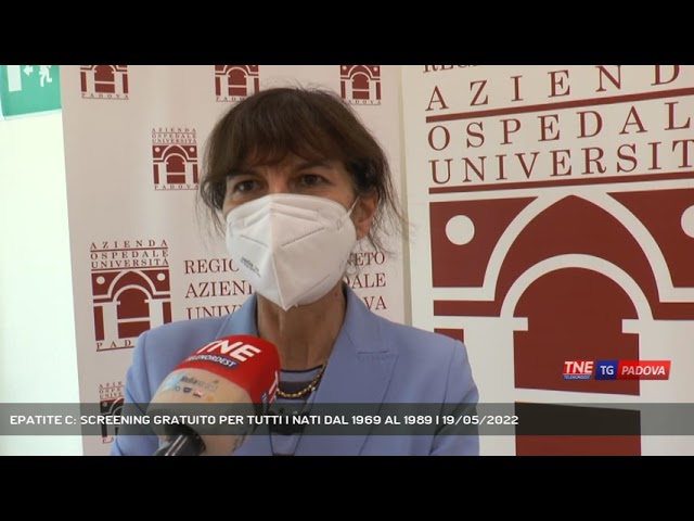 PADOVA | EPATITE C: SCREENING GRATUITO PER TUTTI I NATI DAL 1969 AL 1989 - TELENORDEST ...