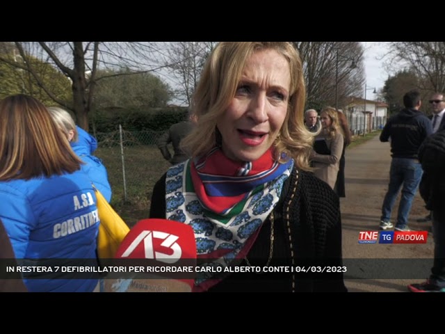 TREVISO | IN RESTERA 7 DEFIBRILLATORI PER RICORDARE CARLO ALBERTO CONTE ...