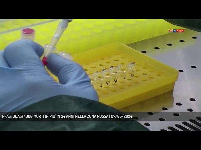 PADOVA | PFAS: QUASI 4000 MORTI IN PIU' IN 34 ANNI NELLA ZONA ROSSA - TELENORDEST | Medianordest